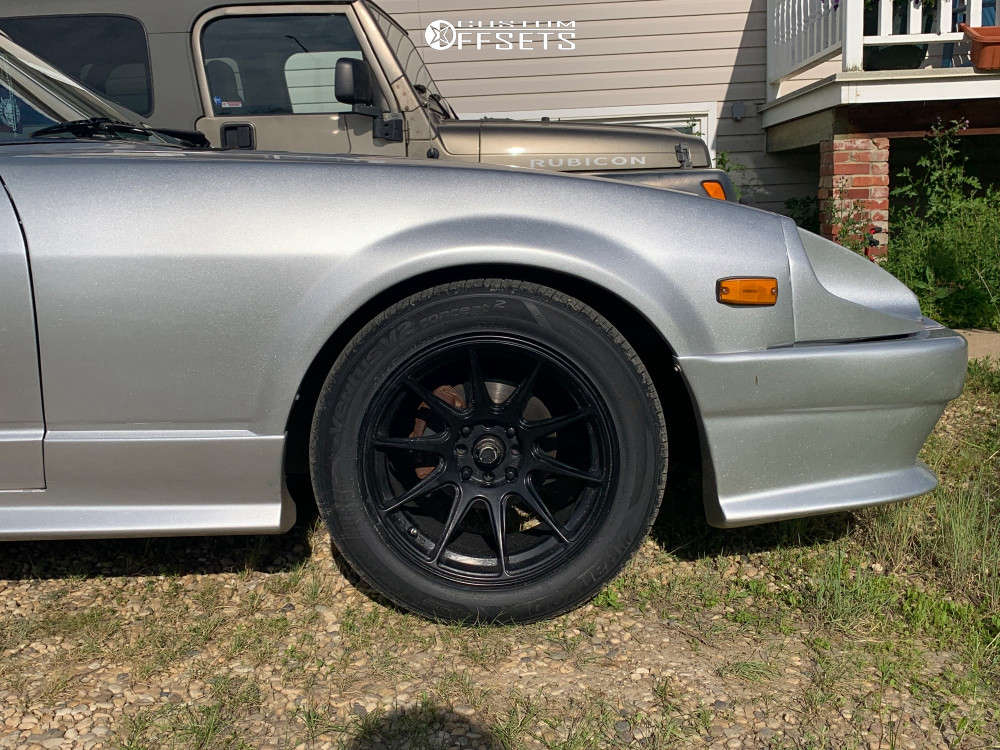 1982 Nissan 280ZX with 16x8.25 -0 XXR 527 and 225/50R16 Hankook Ventus ...