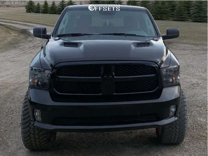 2019 Ram 1500 Classic with 24x12 -44 Fuel Reaction and 35/13.5R24 AMP ...