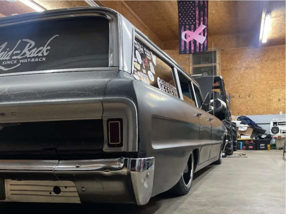 1964 Chevrolet Impala with 20x8.5 1 US Mags Rambler and 245/35R20 ...