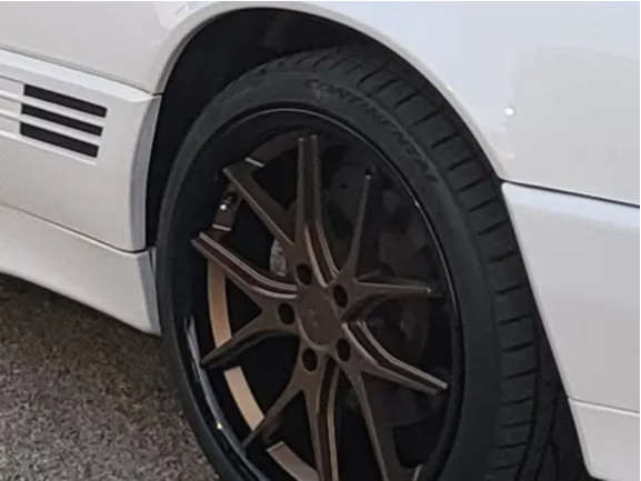 1992 Mercedes-Benz 500SL with 19x8.5 25 Ferrada FR2 and 235/35R19 ...