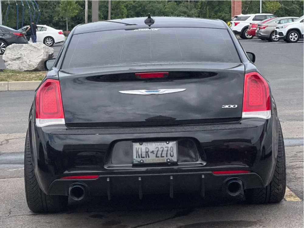 2016 Chrysler 300 with 20x10.5 25 Voxx Replicas Hellcat 2 and 275/40R20 ...