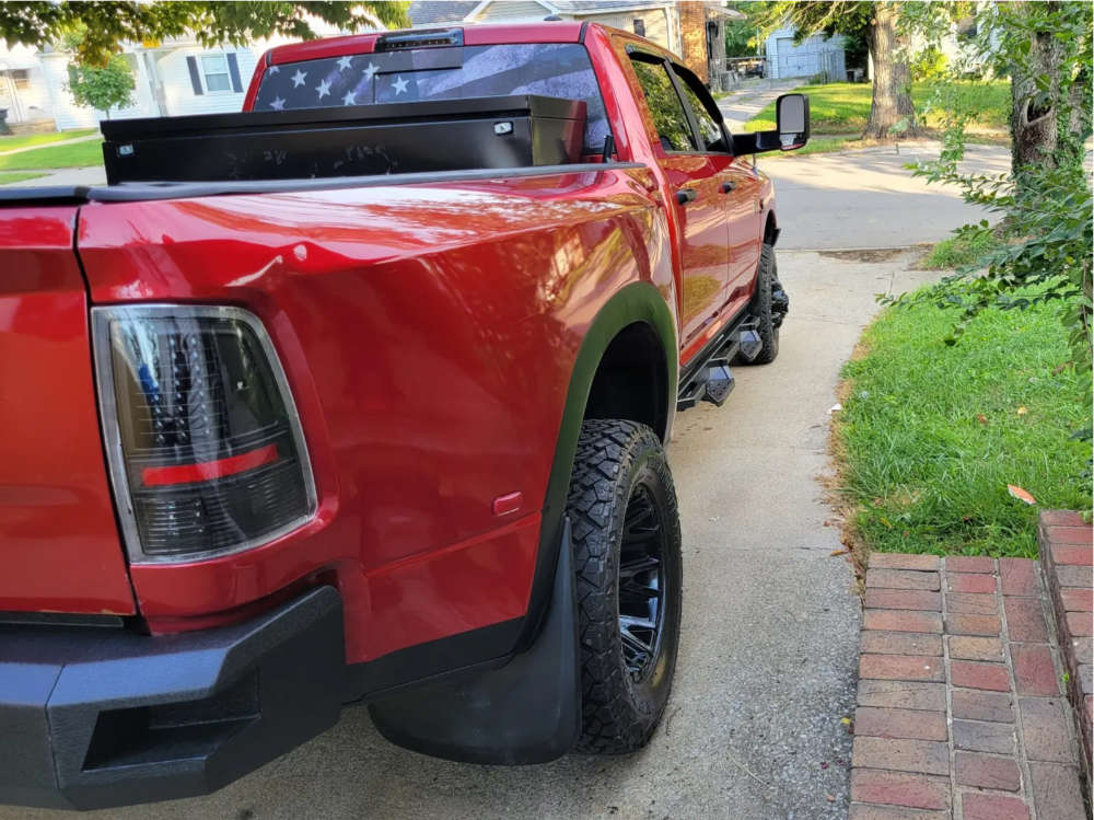 2010 Dodge Ram 3500 with 17x6.5 129 Ultra Scorpion Dually and 265/70R17 ...