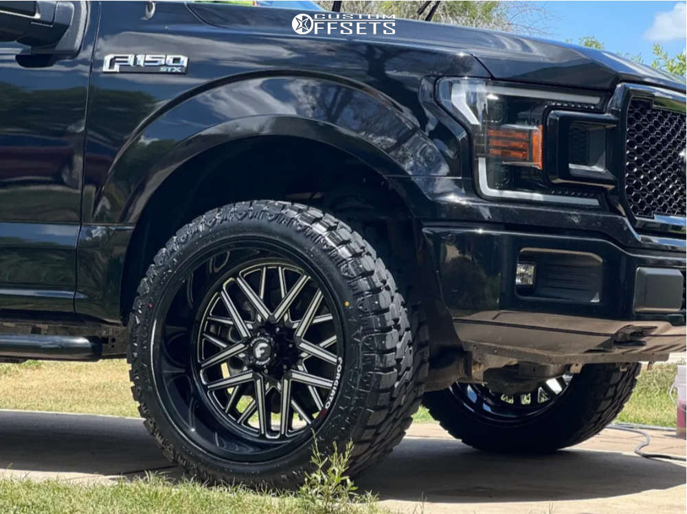 2018 Ford F-150 with 20x12 -44 Forgiato Flow Terra 003 and 33/12.5R20 ...