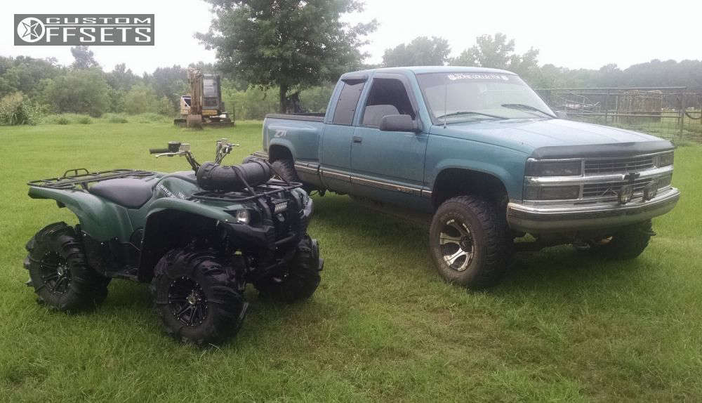 1998 Chevrolet K1500 with 16x10 -25 Dick Cepek Dc-2 and 33/12.5R16 ...