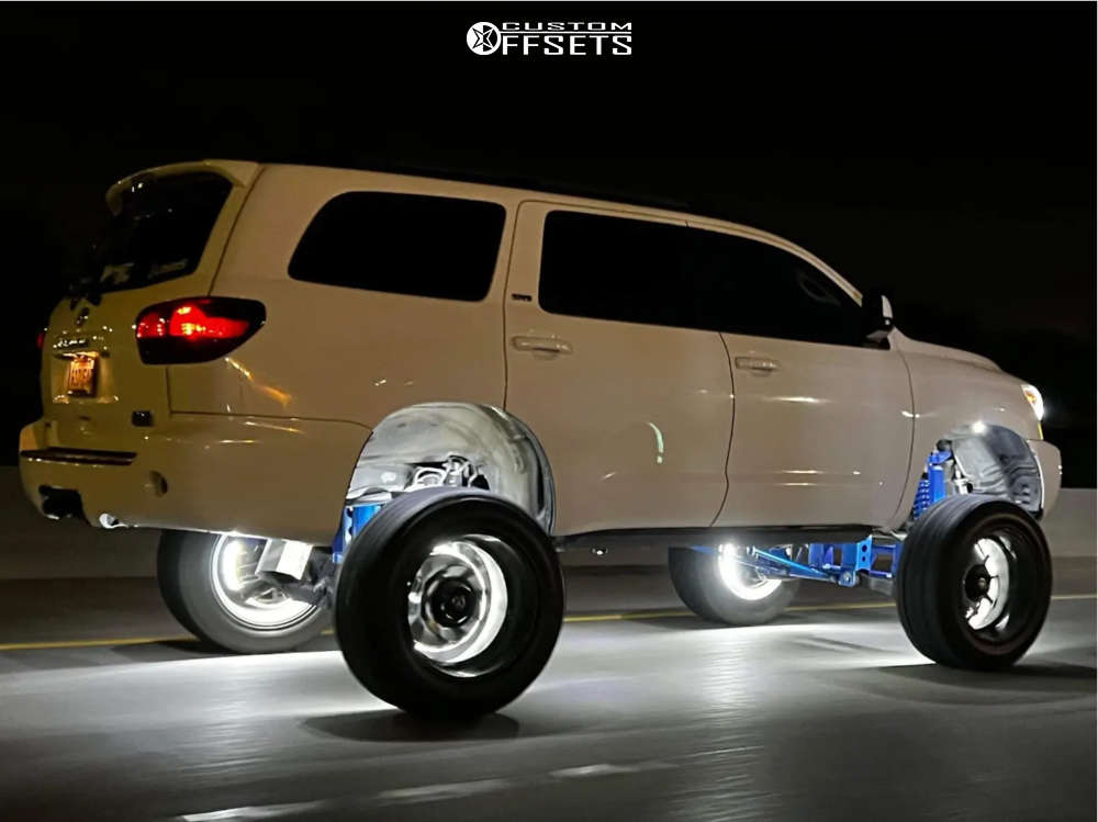 2016 Toyota Sequoia with 22x12 -44 XF Offroad Xf-222 and 37/13.5R22 ...