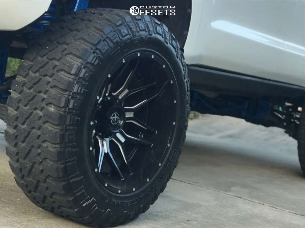 2016 Toyota Sequoia with 22x12 -44 XF Offroad Xf-222 and 37/13.5R22 ...