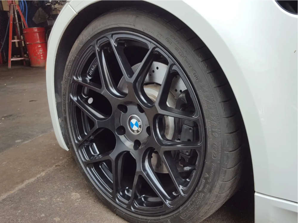 2013 BMW M3 with 19x8.5 35 Superspeed RF01 and 245/35R19 Michelin Pilot ...
