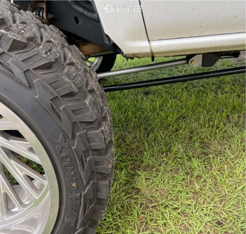 1999 Chevrolet Silverado 1500 with 24x14 -76 Cali Offroad Purge and 37/ ...