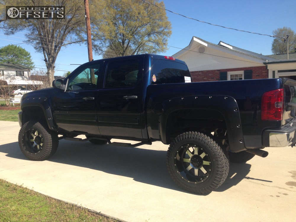 2008 Chevrolet Silverado 1500 with 20x12 -44 Gear Off-Road Big Block ...