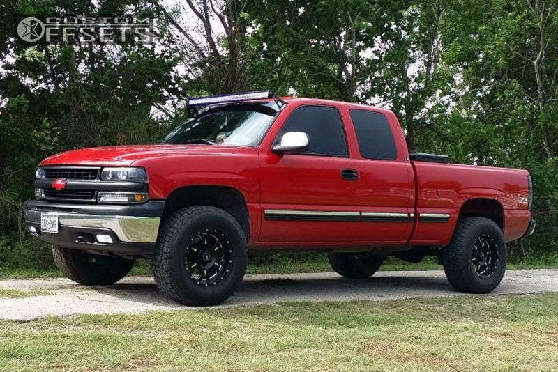 2000 Chevy Silverado Leveling 2000 Chevrolet Silverado 1500 With 18x9