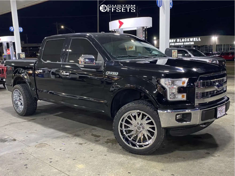 2016 Ford F-150 with 22x12 -44 TIS 547C and 33/12.5R22 Venom Power ...