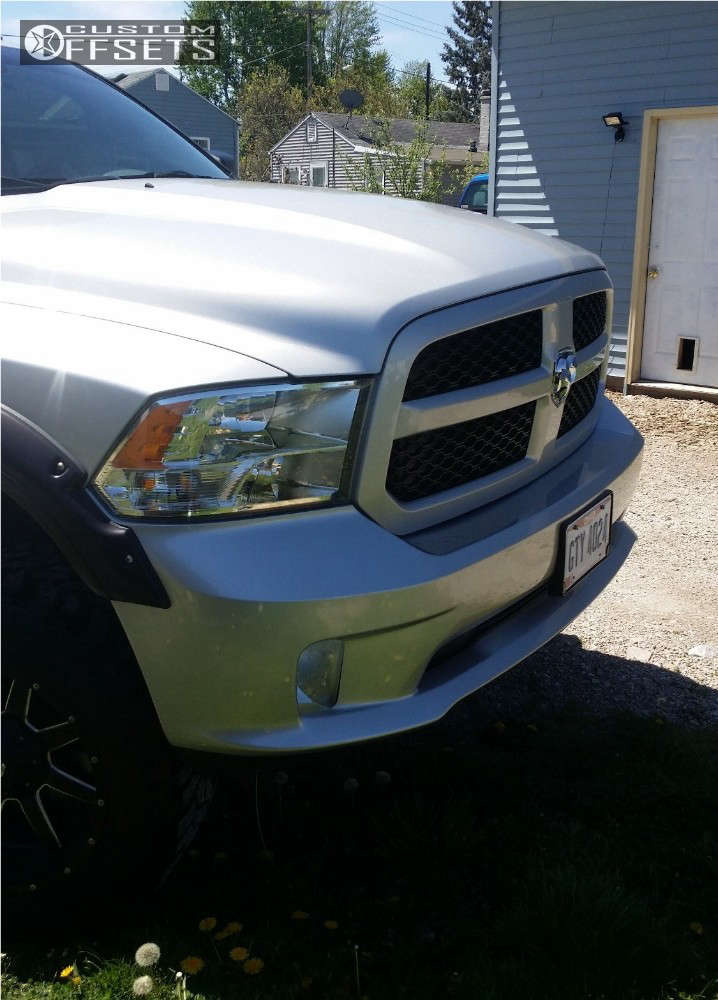 2016 Ram 1500 with 20x12 -44 Fuel Maverick and 35/12.5R20 Mastercraft ...