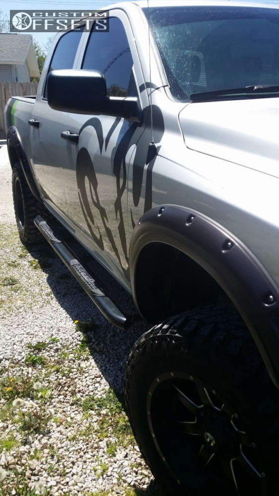 2016 Ram 1500 with 20x12 -44 Fuel Maverick and 35/12.5R20 Mastercraft ...