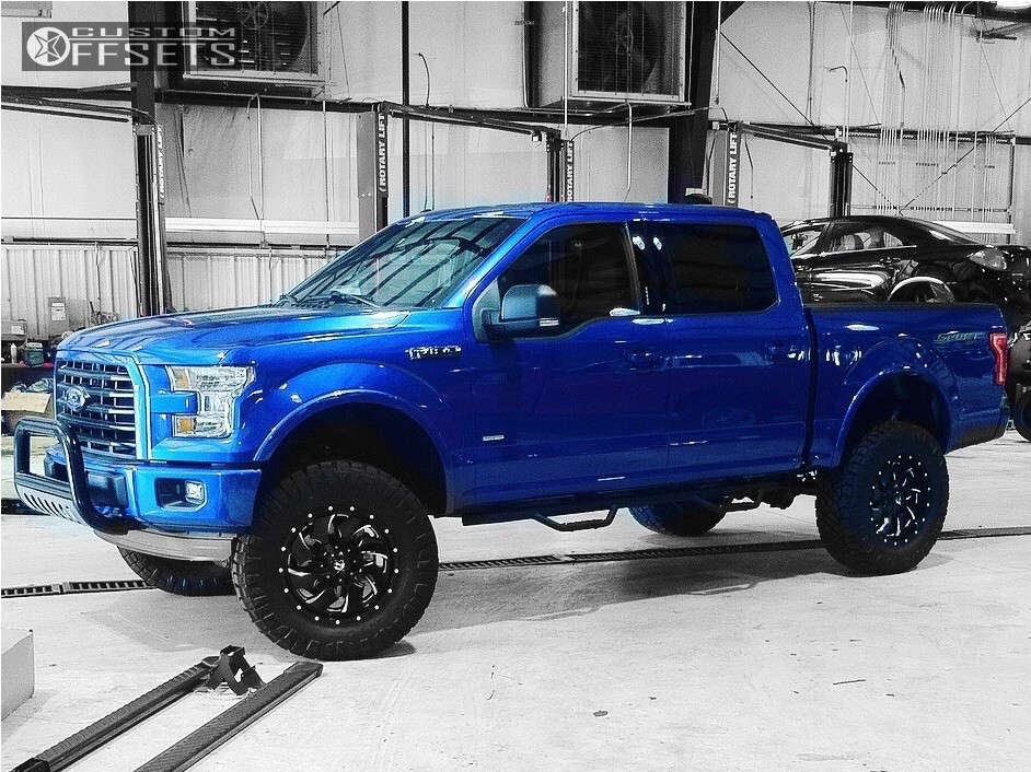 2016 Ford F-150 with 20x9 1 Fuel Cleaver and 37/12.5R20 Nitto Ridge ...