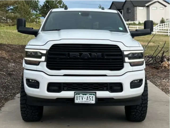 2020 Ram 2500 with 20x9 1 Fuel Covert and 37/12.5R20 Cooper Discoverer ...