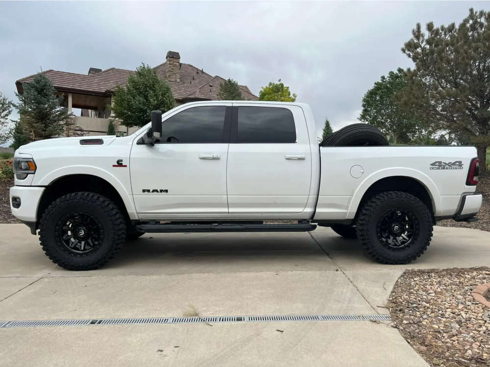 2020 Ram 2500 with 20x9 1 Fuel Covert and 37/12.5R20 Cooper Discoverer ...