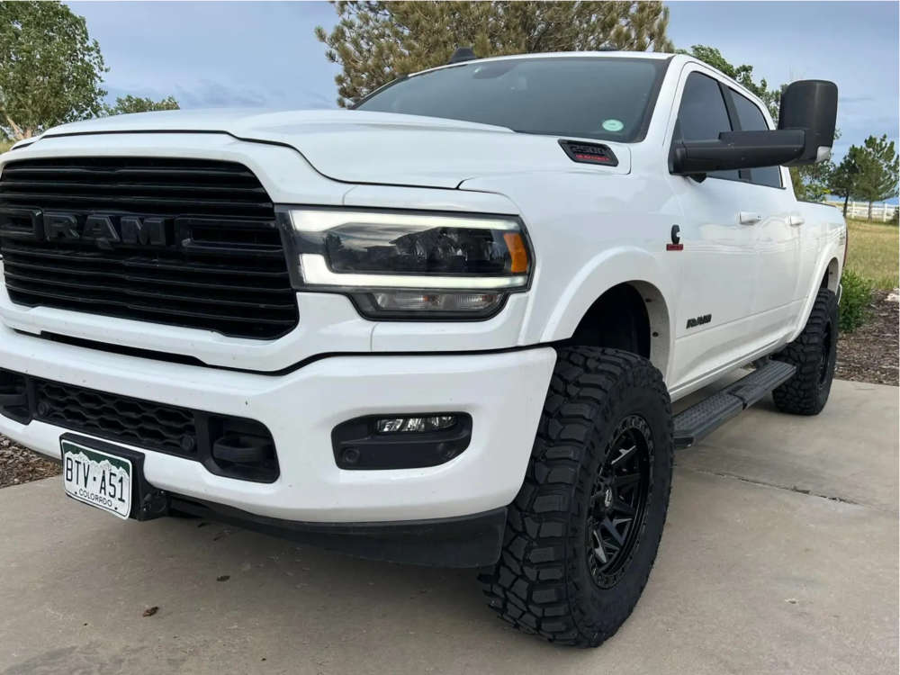 2020 Ram 2500 with 20x9 1 Fuel Covert and 37/12.5R20 Cooper Discoverer ...