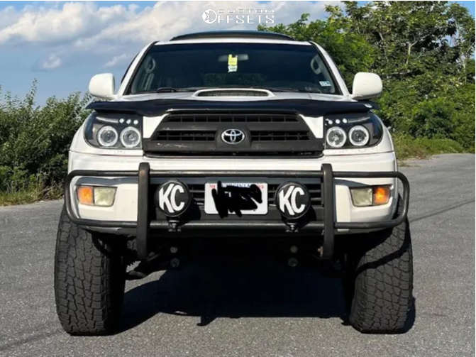 2004 Toyota 4Runner with 18x10 -24 Moto Metal Mo970 and 295/70R18 Nitto ...