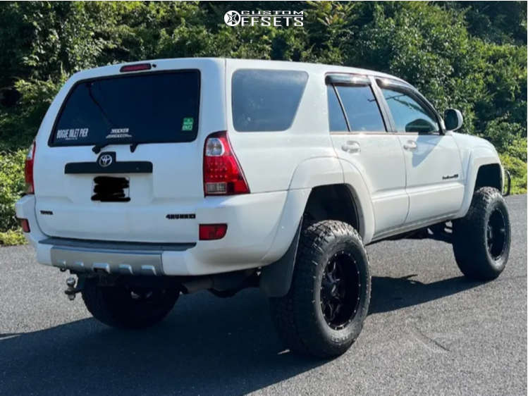 2004 Toyota 4Runner with 18x10 -24 Moto Metal Mo970 and 295/70R18 Nitto ...