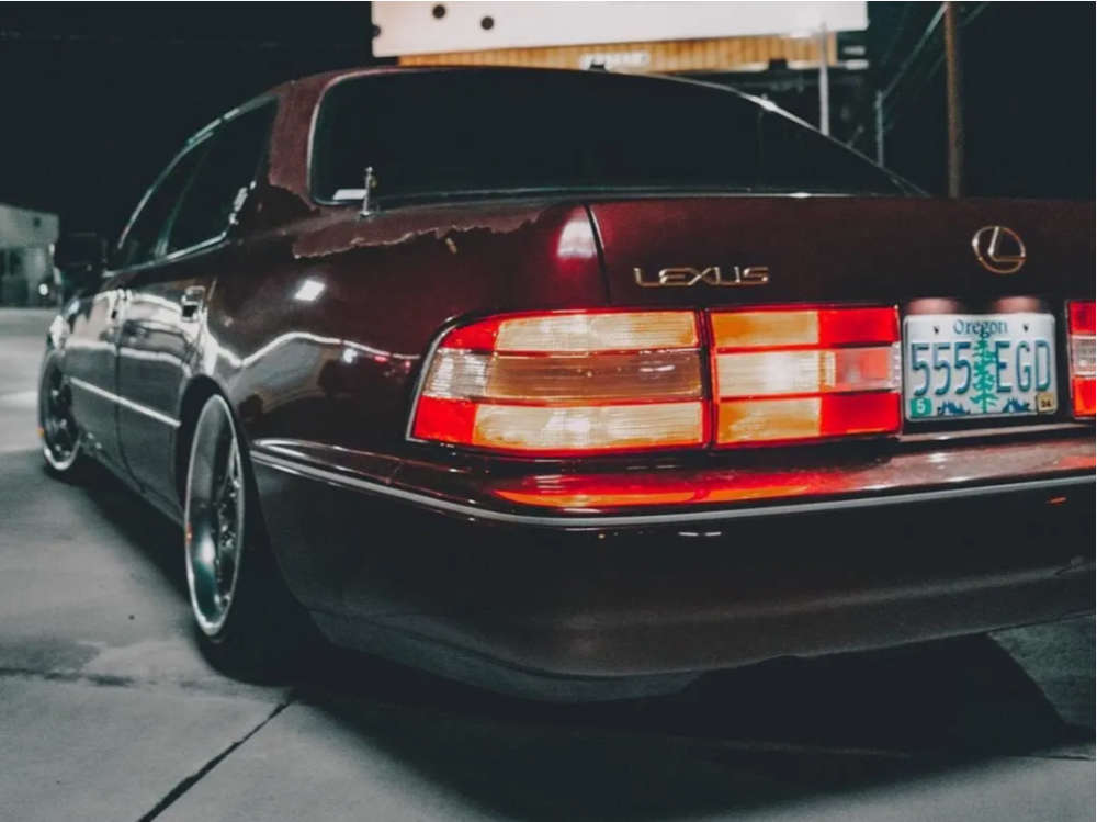 1990 Lexus LS400 with 17x8 45 BBS Moda M2 and 205/45R17 Laufenn S Fit ...