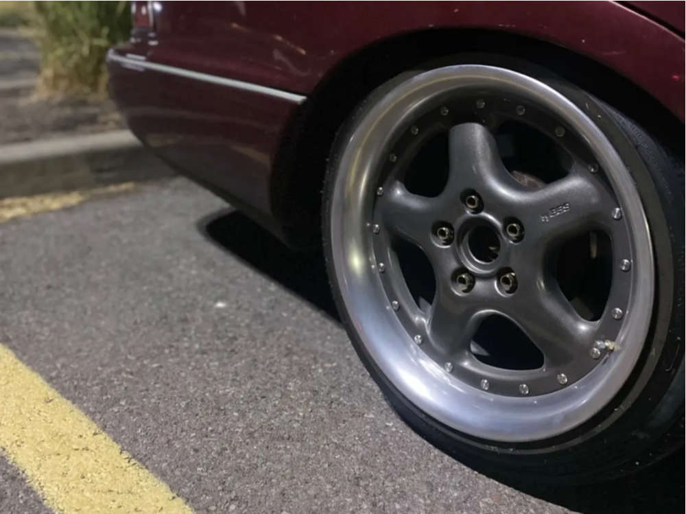 1990 Lexus LS400 with 17x8 45 BBS Moda M2 and 205/45R17 Laufenn S Fit ...