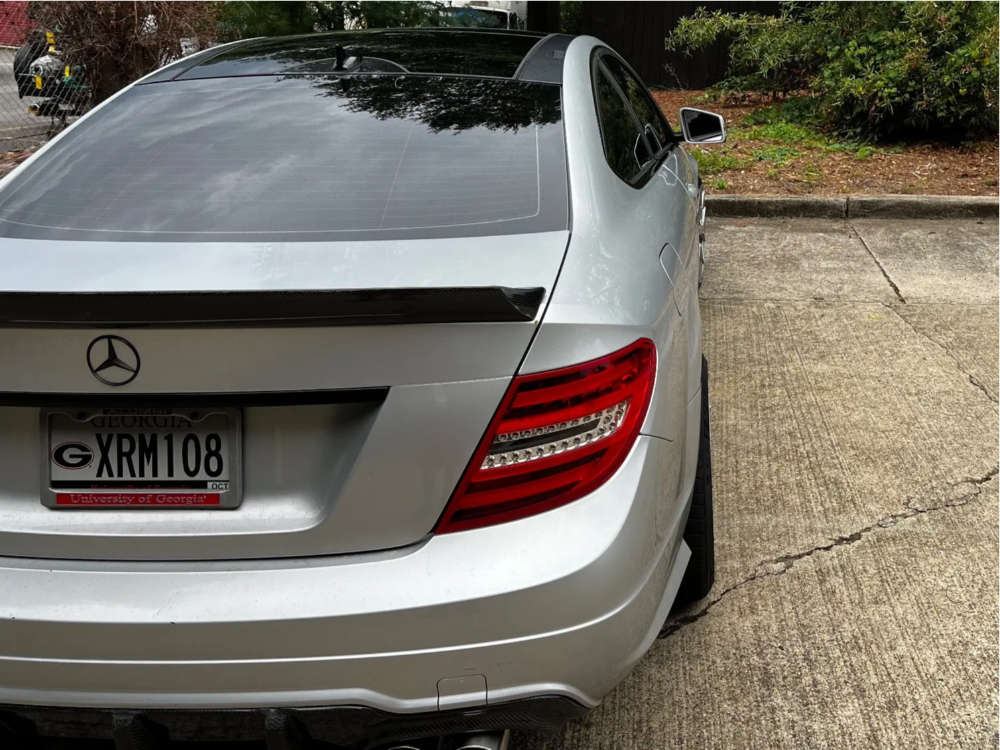 2012 Mercedes-Benz C350 with 19x8.5 25 Rohana Rfx5 and 225/35R19 ...