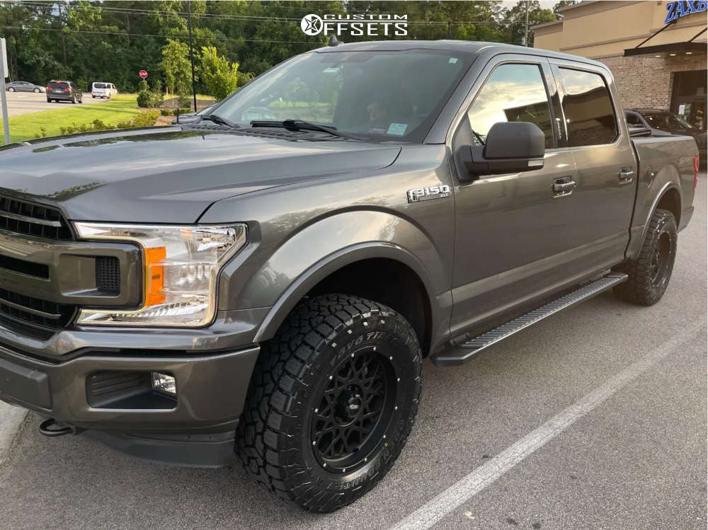 2019 Ford F-150 with 18x9 18 Vision Rocker and 33/12.5R18 Toyo Tires ...