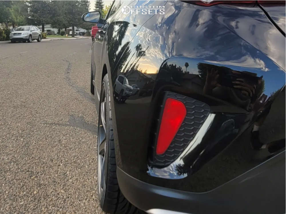 2019 Hyundai Veloster with 19x8.5 43 Konig Neoform and 235/35R19 Ohtsu ...