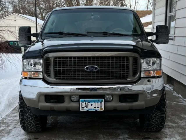 2003 Ford Excursion with 20x10 -25 ARKON OFF-ROAD Roosevelt and 33/12 ...