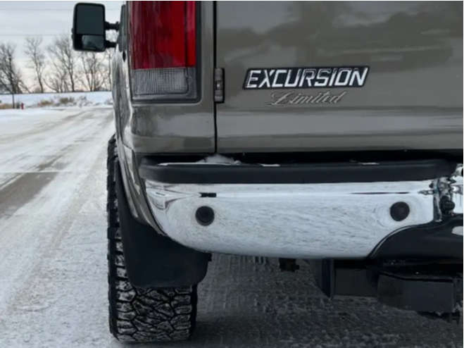 2003 Ford Excursion with 20x10 -25 ARKON OFF-ROAD Roosevelt and 33/12 ...