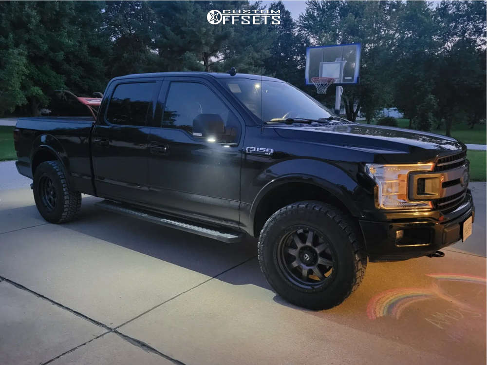 2018 Ford F-150 with 20x9 20 Fuel Trophy and 275/65R20 Mickey Thompson ...