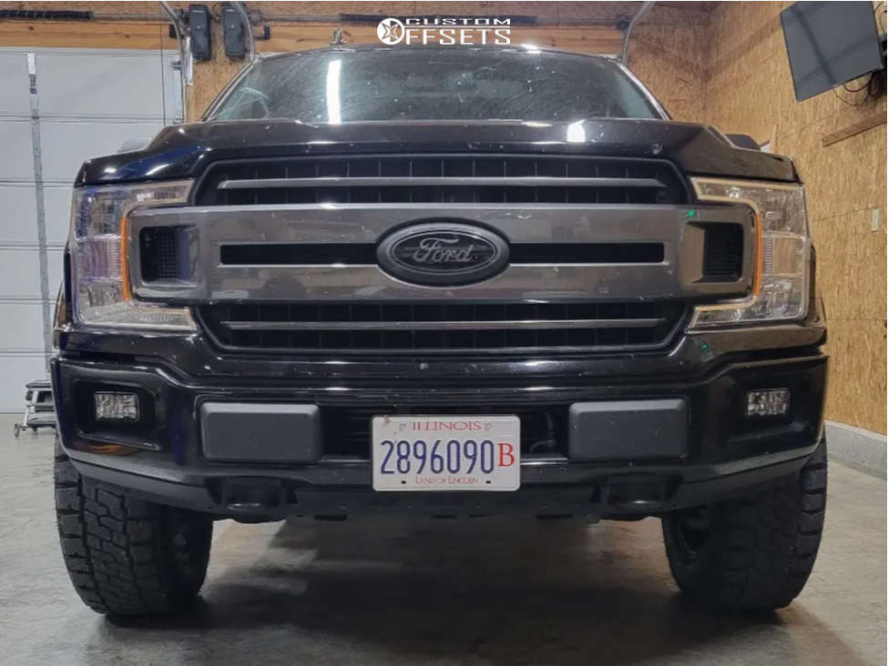 2018 Ford F-150 with 20x9 20 Fuel Trophy and 275/65R20 Mickey Thompson ...
