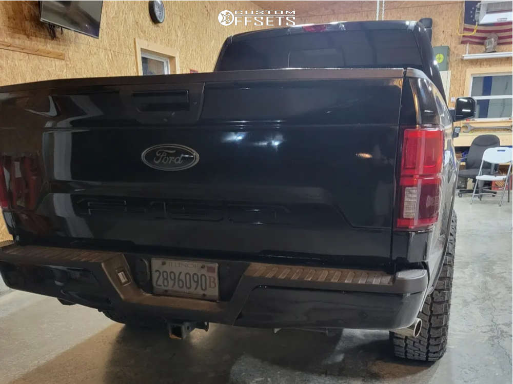 2018 Ford F-150 with 20x9 20 Fuel Trophy and 275/65R20 Mickey Thompson ...