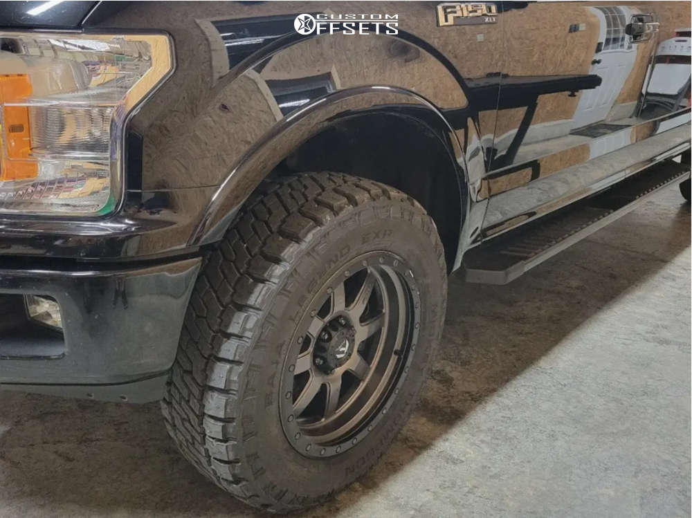 2018 Ford F-150 with 20x9 20 Fuel Trophy and 275/65R20 Mickey Thompson ...