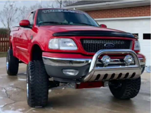 2000 Ford F-150 with 20x12 -44 TIS 544C and 35/12.5R20 Radar Renegade ...