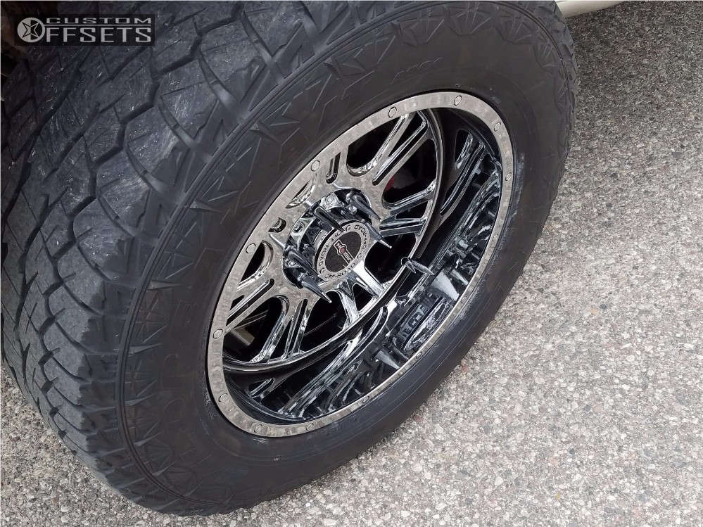 2006 Chevrolet Silverado 1500 with 20x10 -25 Vision Fury and 35/12.5R20 ...