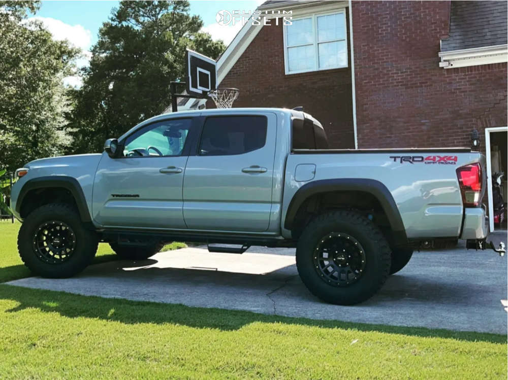 2019 Toyota Tacoma with 17x9 -12 Vision Nemesis and 285/70R17 Mickey ...