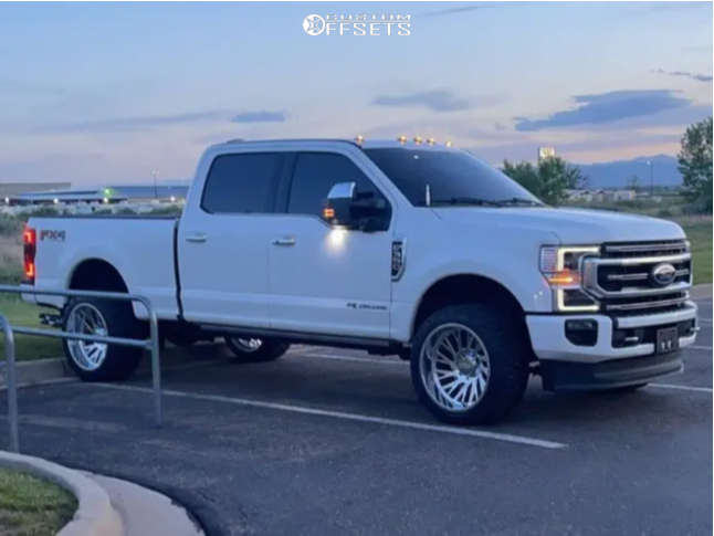 2022 Ford F-350 Super Duty with 22x12 -51 Cali Off-Road Purge and 33/12 ...