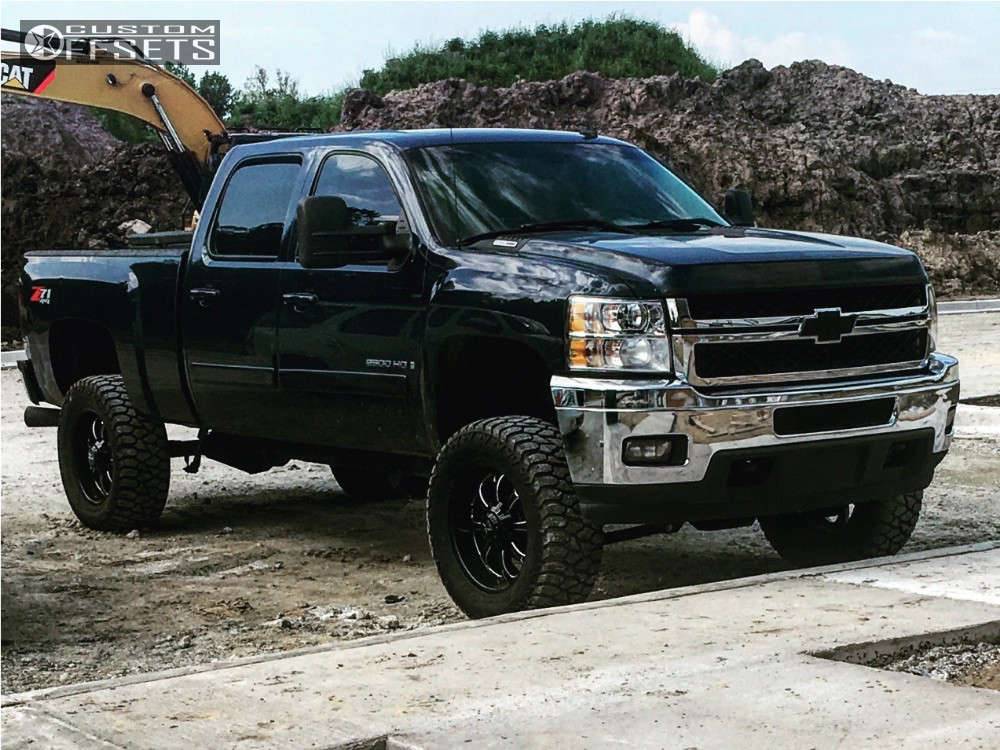2008 Chevrolet Silverado 2500 HD with 20x9 0 RBP 96r and 35/12.5R20 AMP ...