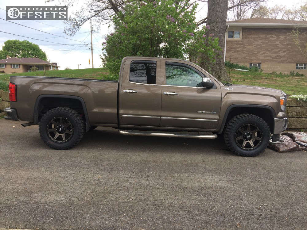 2014 GMC Sierra 1500 with 20x9 15 Grid Gd06 and 305/55R20 Cooper ...