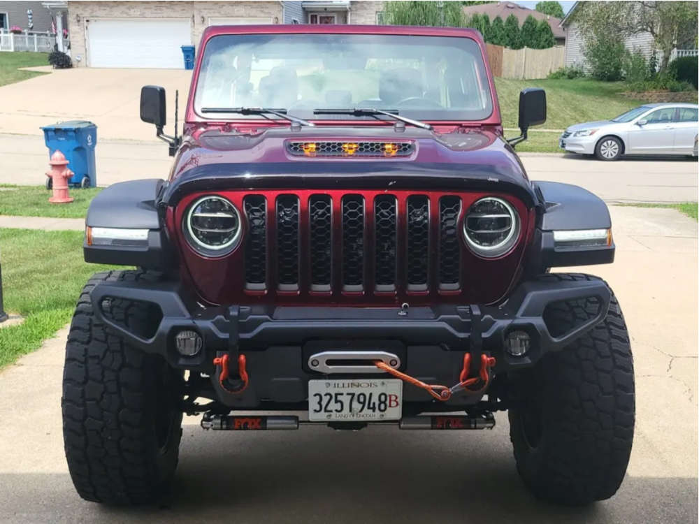 2021 Jeep Gladiator with 20x10 -18 Anthem Off-Road Viper and 37/12.5R20 ...