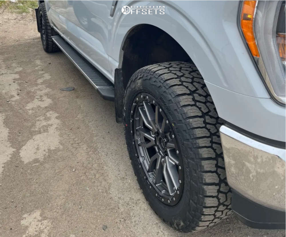 2021 Ford F-150 with 20x9 20 Fuel Rebel and 275/55R20 Falken Wildpeak ...