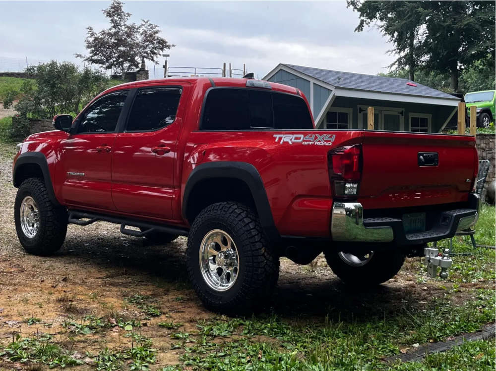 2018 Toyota Tacoma with 17x9 0 Alloy Ion 171 and 35/10.5R17 Kenda ...