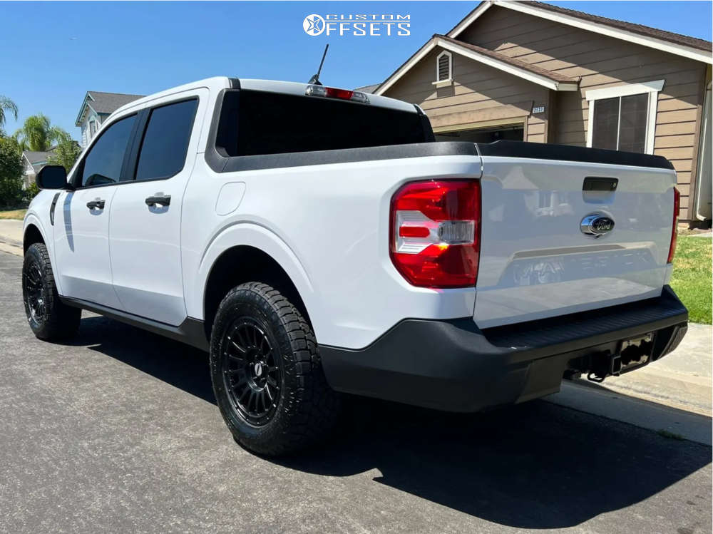 2022 Ford Maverick with 17x7.5 30 Method Mr314 and 245/65R17 Toyo Tires ...