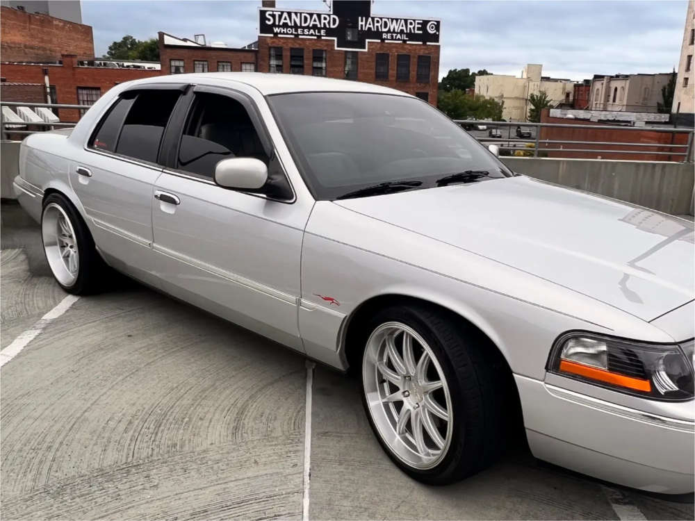 2003 Mercury Grand Marquis with 20x9 35 XXR 527d and 245/40R20 Lexani ...
