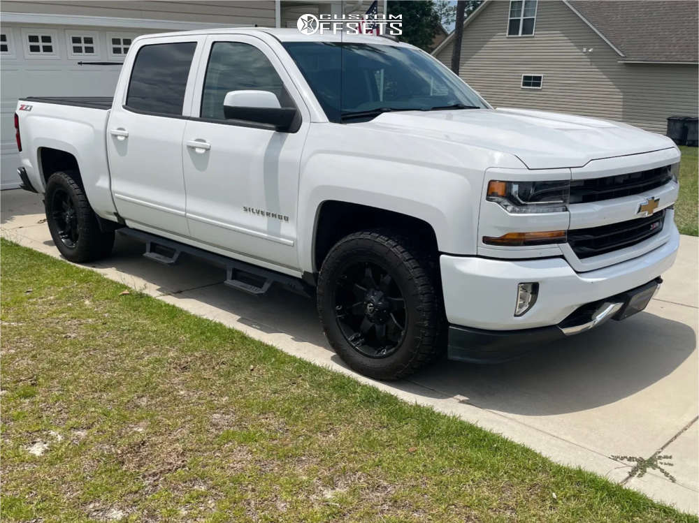 2016 Chevrolet Silverado 1500 with 20x9 1 Fuel Octane and 285/55R20 ...