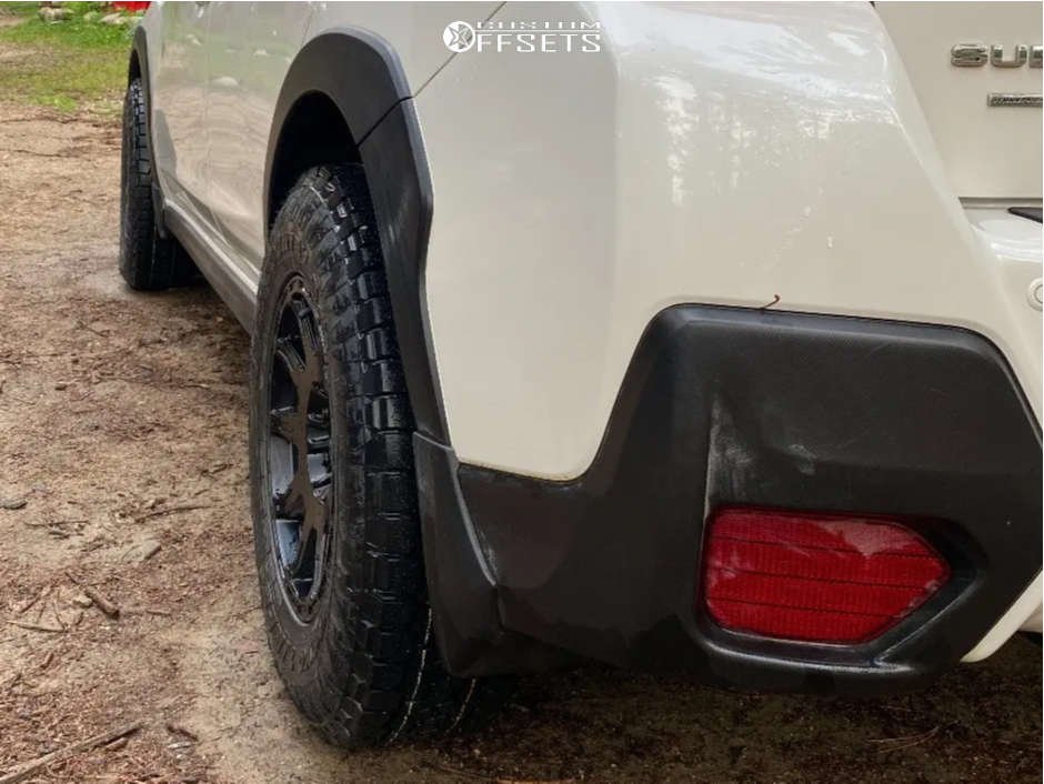 2021 Subaru Crosstrek with 15x7 15 DX4 X-Trail and 215/75R15 Toyo Tires ...