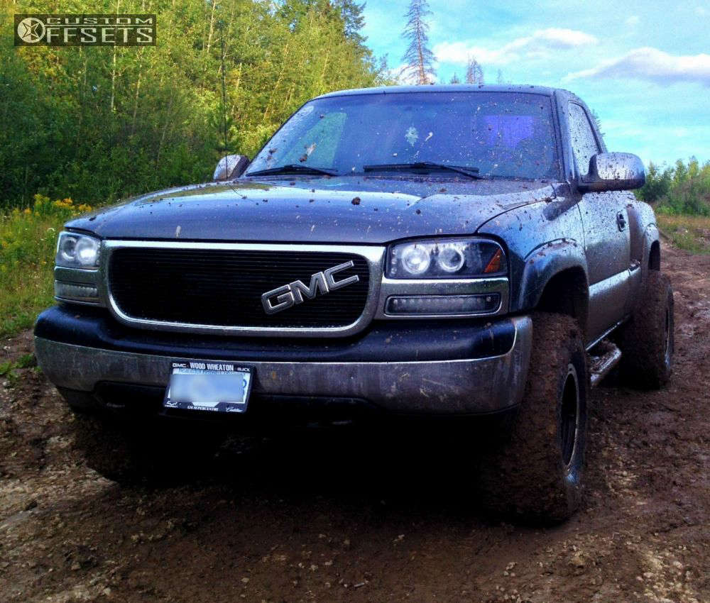 2001 GMC Sierra 1500 with 16x10 -38 Alloy Ion Style 174 and 305/70R16 ...