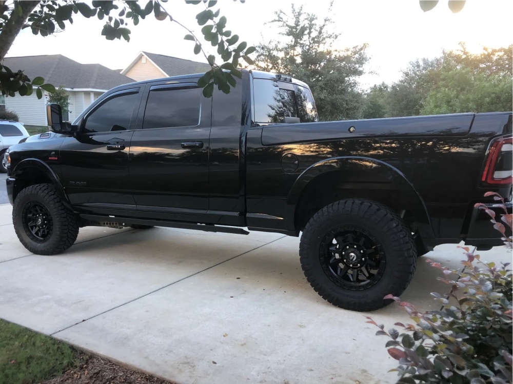 2019 Ram 3500 with 20x9 20 Fuel Covert and 37/12.5R20 Nitto Terra ...