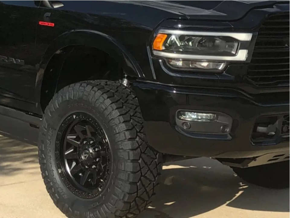 2019 Ram 3500 with 20x9 20 Fuel Covert and 37/12.5R20 Nitto Terra ...